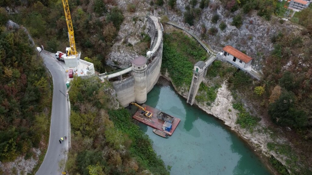 Fervono i lavori dell'Enel alla diga di Trombacco - NoiTV
